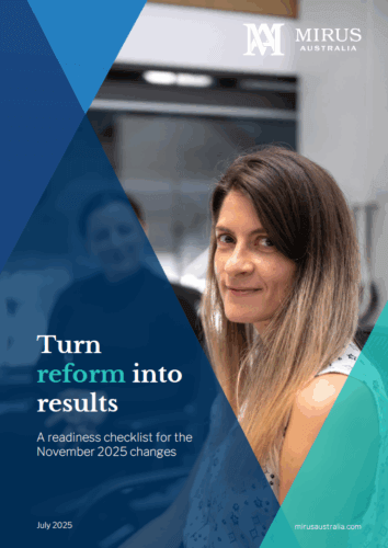Reform Readiness Checklist - Mirus Australia